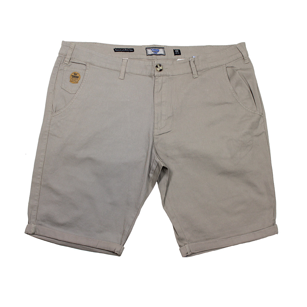 D555 Colin Cotton Stretch Chino Short - D555 - Affordable European ...