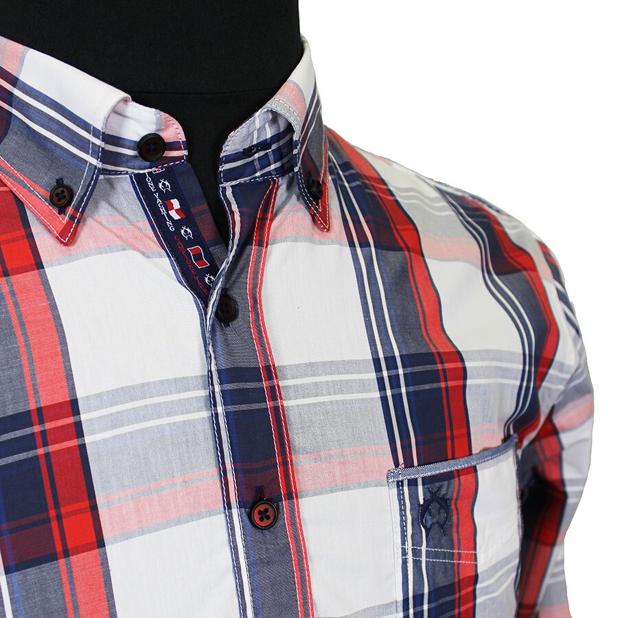 Campione 1705015 Pure Cotton Multi Check Fashion Shirt Campione