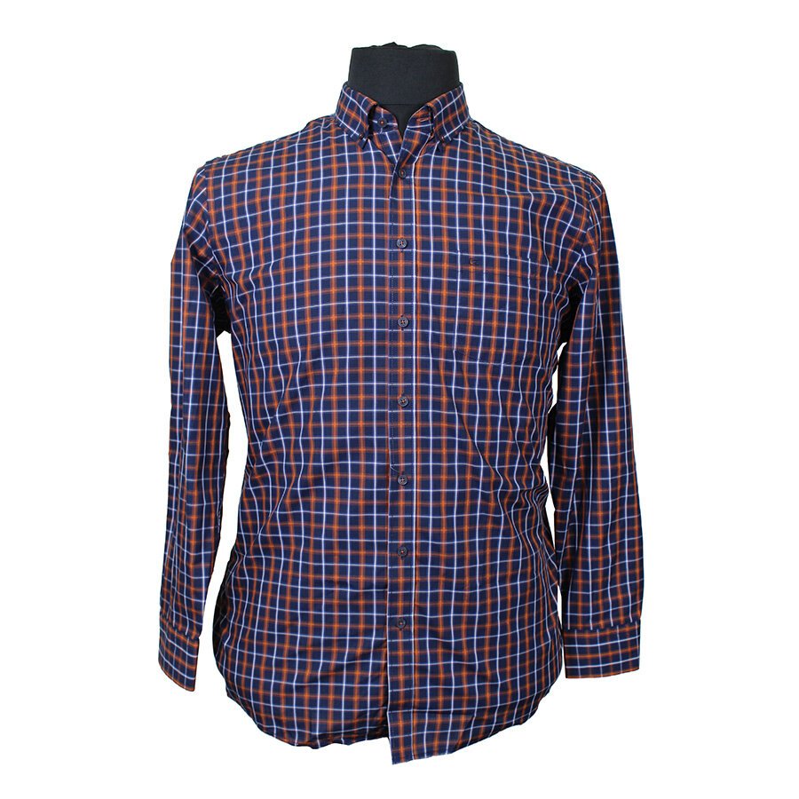 Casa Moda 727946 Pure Cotton Multi Check Shirt - Casa Moda is one of ...