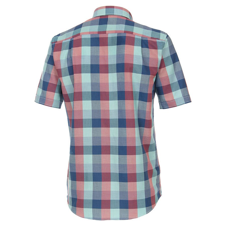 Casa Moda Pure Cotton Windowpane Check Ss Fashion Shirt Casa Moda Is