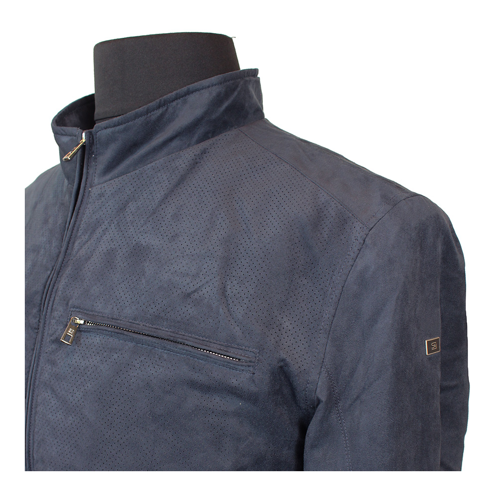 Redpoint S4 Monaco Navy Faux Suede Jacket - Redpoint is designed in ...