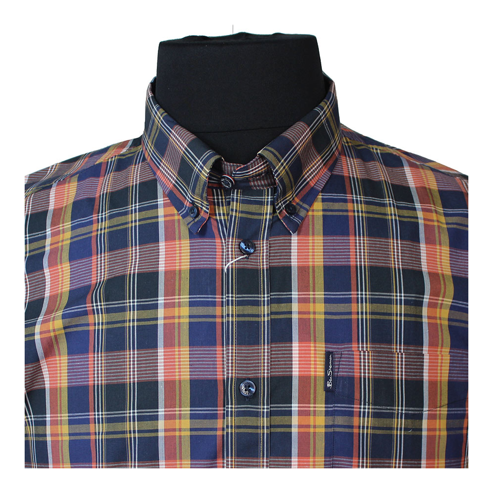 Ben Sherman Bright Check Sunflower - This iconic brand is available for ...