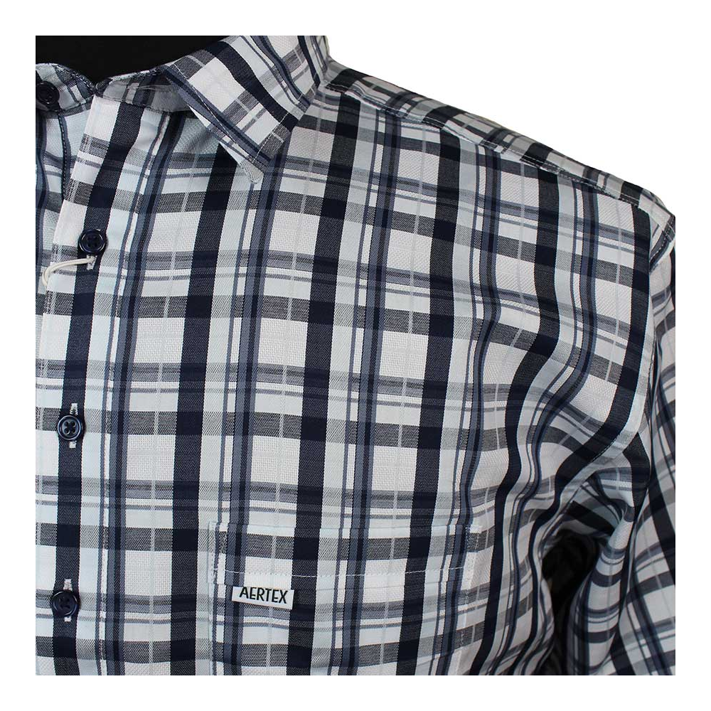 Aertex Cellular Pure Cotton Large Multi Check Shirt - Get your Aertex ...