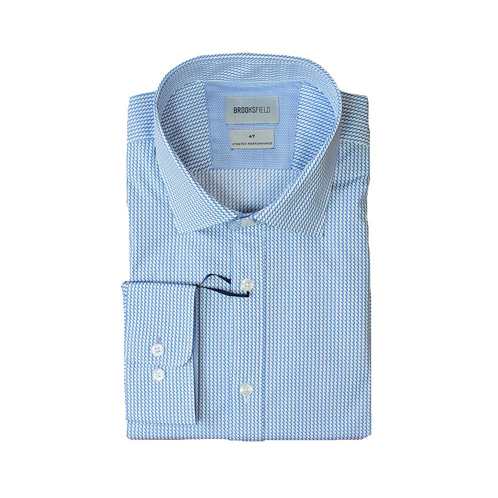 Brooksfield 2214 Stretch cotton Business Shirt - Beggs offers NZ best ...