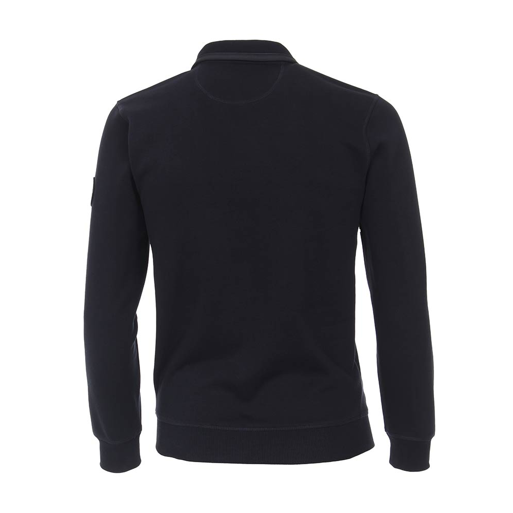 Casa Moda Full Zip Cotton Sweater Navy - Beggs Wairau - Casa Moda is ...