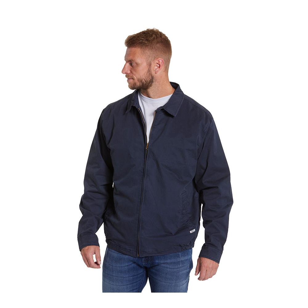 NORTH 56 - Lightweight Cotton Bomber Jacket Navy - Designed for big men ...