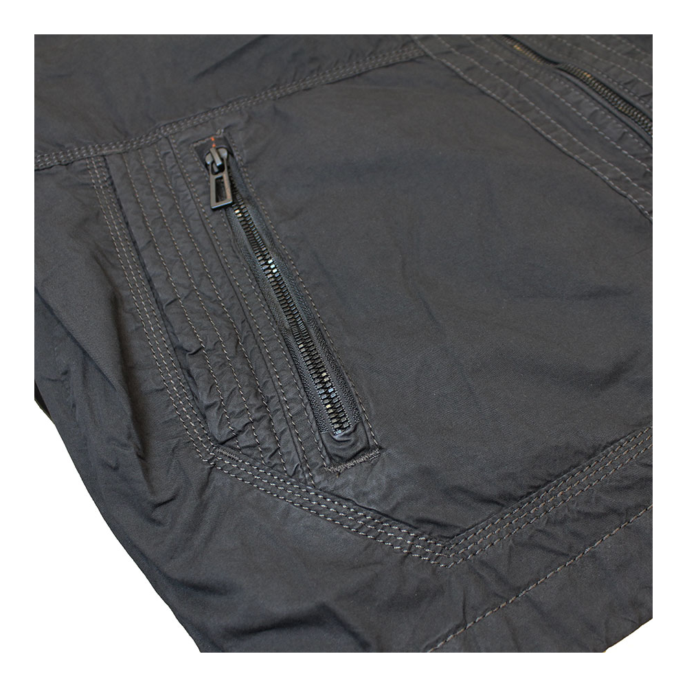 REDPOINT - Bradley Cotton Bomber Jacket Black - Redpoint is designed in ...