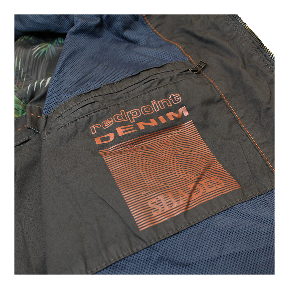 REDPOINT - Bradley Cotton Bomber Jacket Black - Redpoint is designed in ...