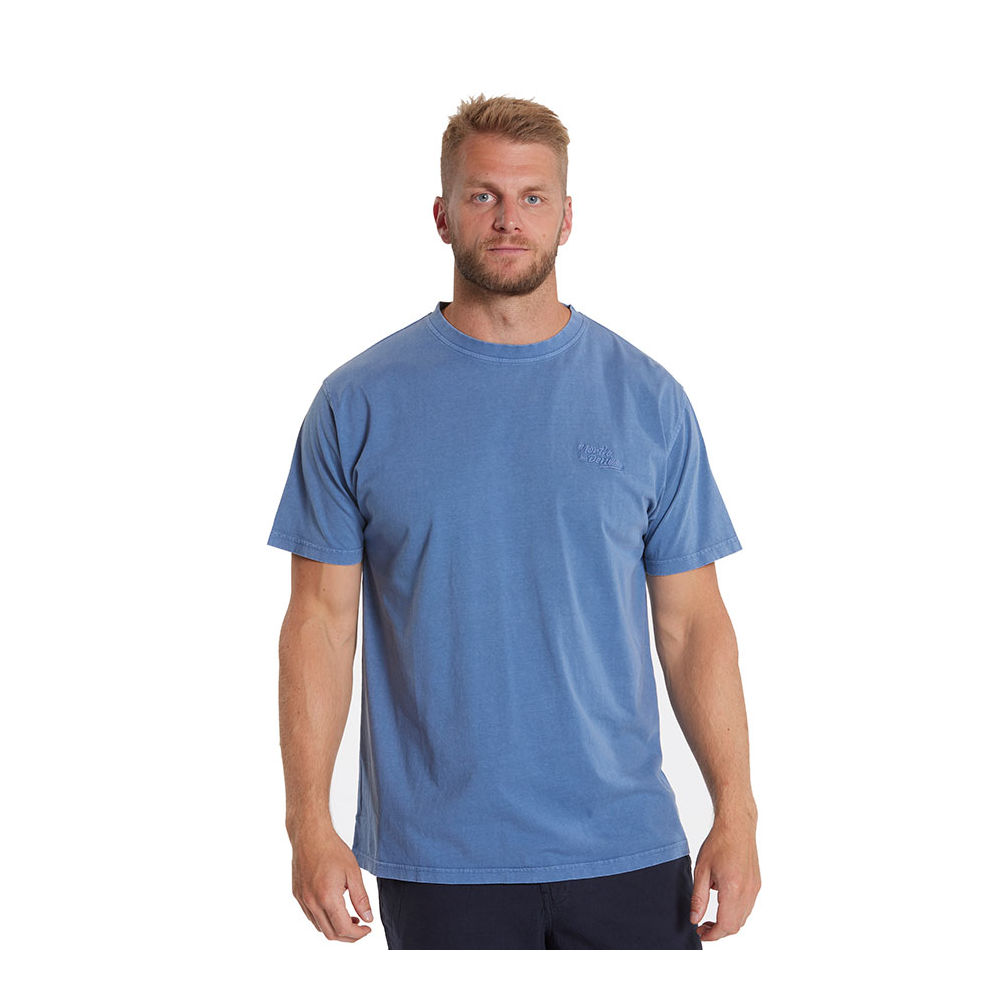NORTH 56 - Faded Cool Dye Tee Dusty Blue - Designed for big men ...