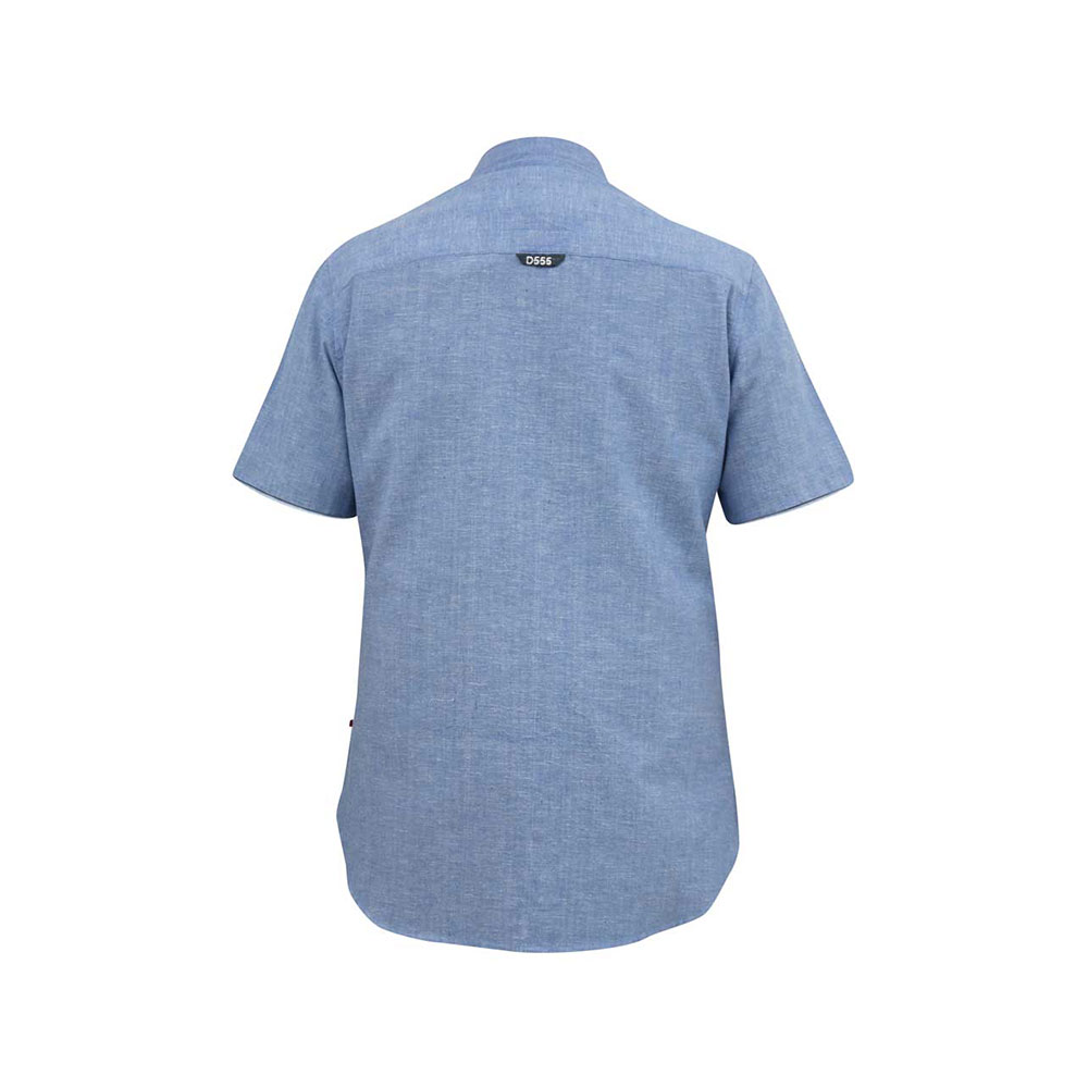 D555 - Classic Plain SS Shirt Blue - D555 - Affordable European Fashion ...