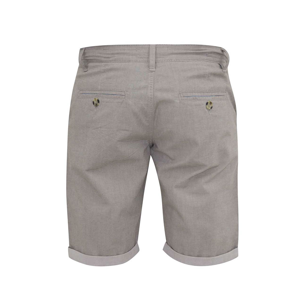 D555 Elon Stretch Chambray Short Stone - D555 - Affordable European ...