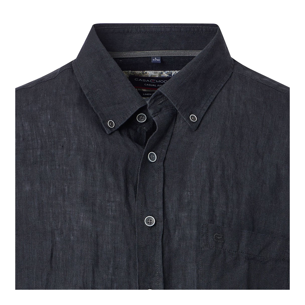 CASA MODA - Linen LS Shirt Black - Beggs Wairau - Casa Moda is one of ...