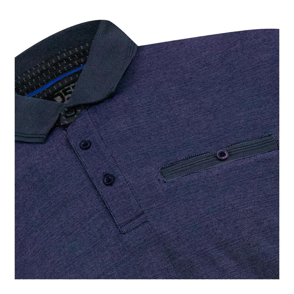D555 - Newcastle Pique Polo with Pocket Navy - D555 - Affordable ...