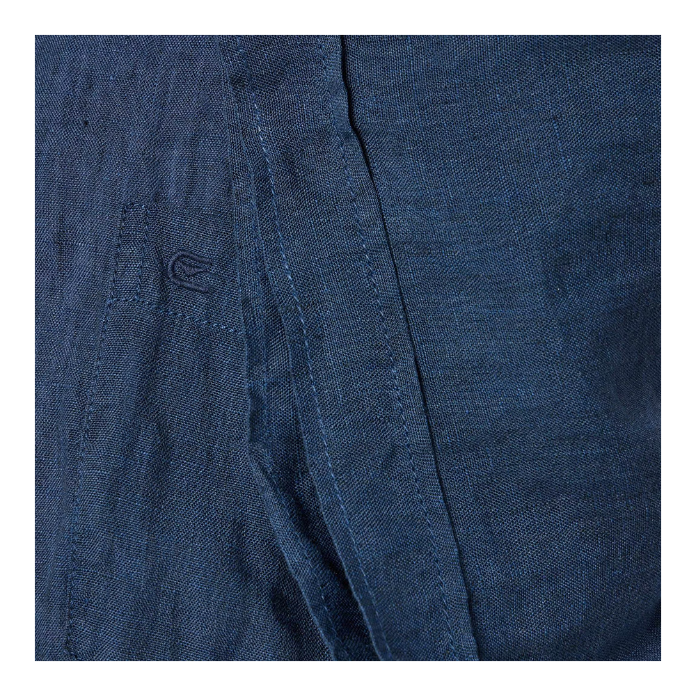 CASA MODA - Linen Short Sleeve Shirt Navy - Beggs Wairau - Casa Moda is ...
